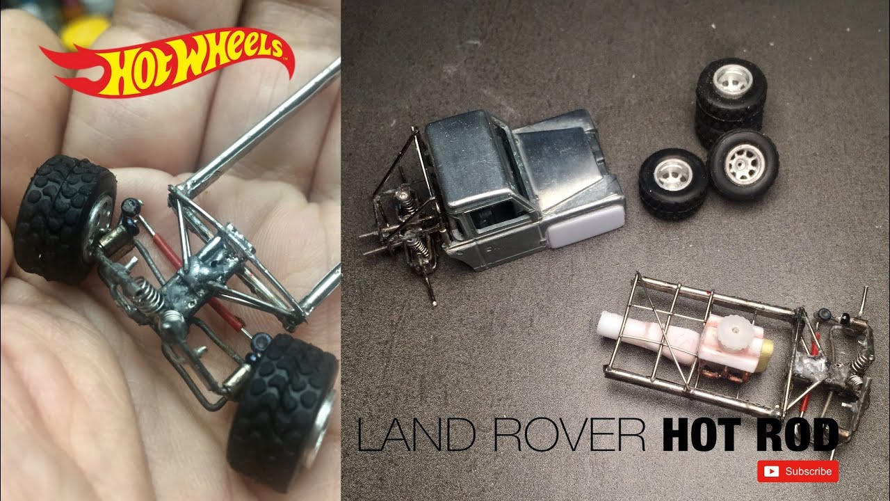 Hot Rod Land Rover Hot Wheels Custom - YouTube