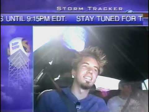 WYFF Severe Weather Crawl (10/30/01) - YouTube