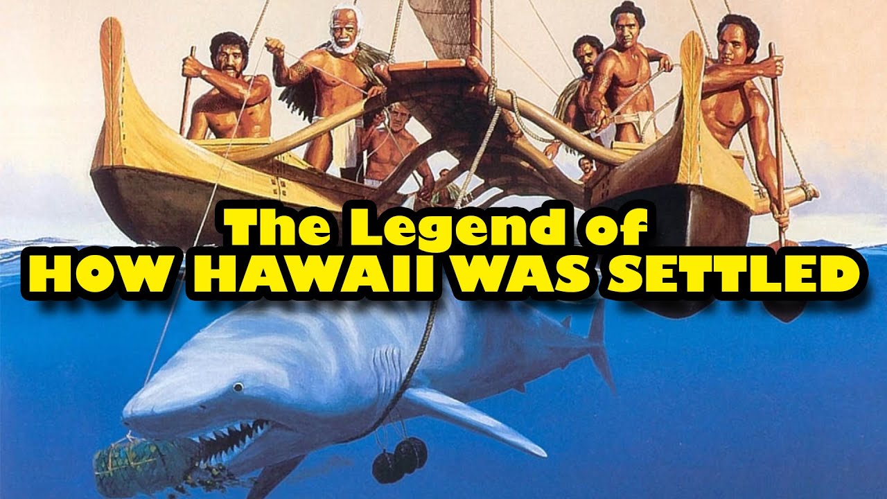 How Hawaii Was First Settled - The Shark God Kāmohoaliʻi #shorts - YouTube