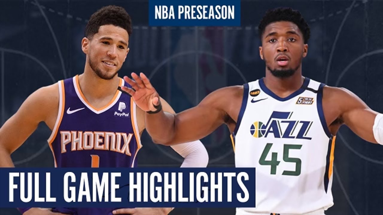 PHEONIX SUNS vs JAZZ - Full game highlights | 2020 NBA Preseason - YouTube