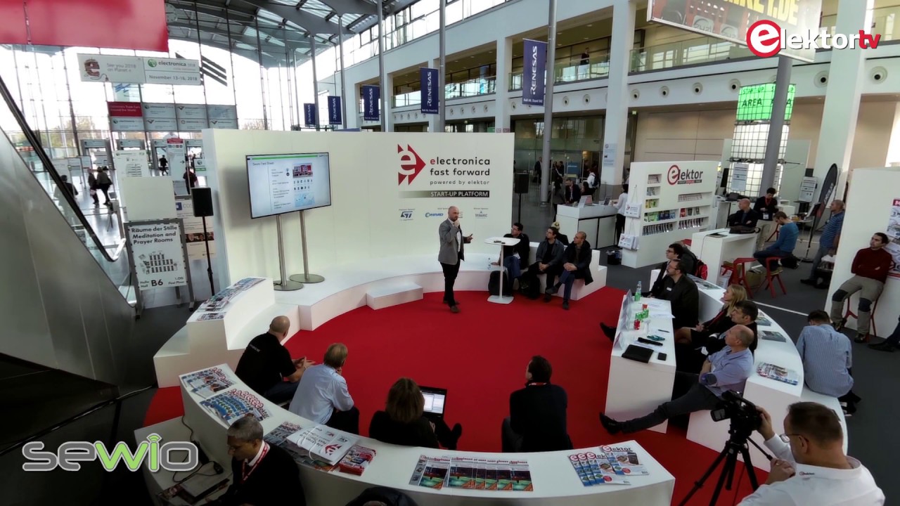 Sewio pitches their Real-time Location Platform at Electronica Fast ...