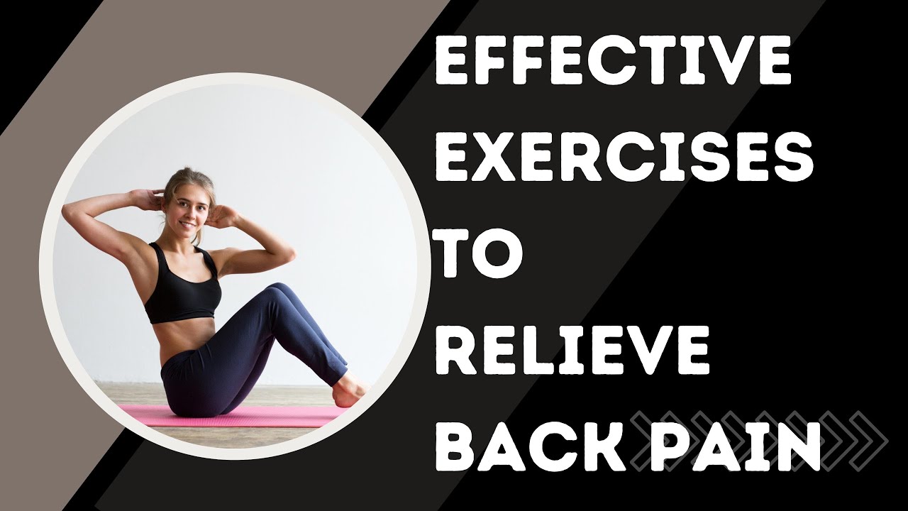 Using Exercises To Relieve Chronic Back Pain Is Effective | Chronic ...