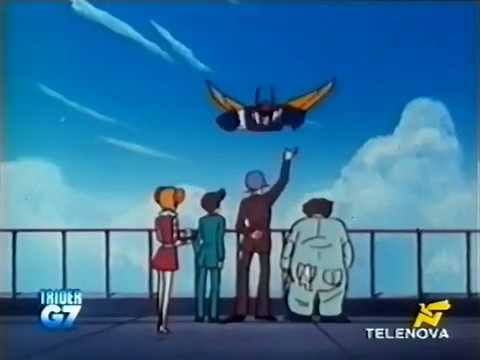 L' invincibile robot Trider G7 (videosigla apertura da TeleNova, Logo Trider G7)