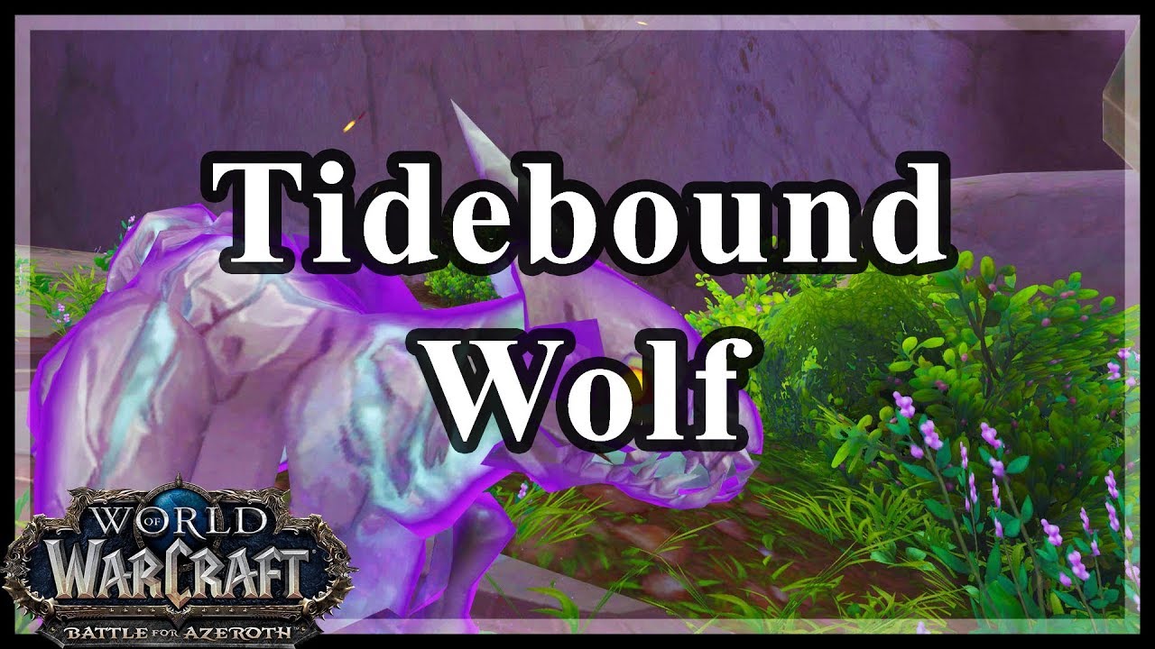 Tidebound Wolf Rare Warcraft - YouTube
