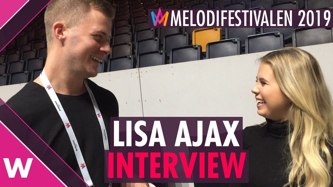 Lisa Ajax "Torn" Melodifestivalen 2019 FINAL | Interview - YouTube