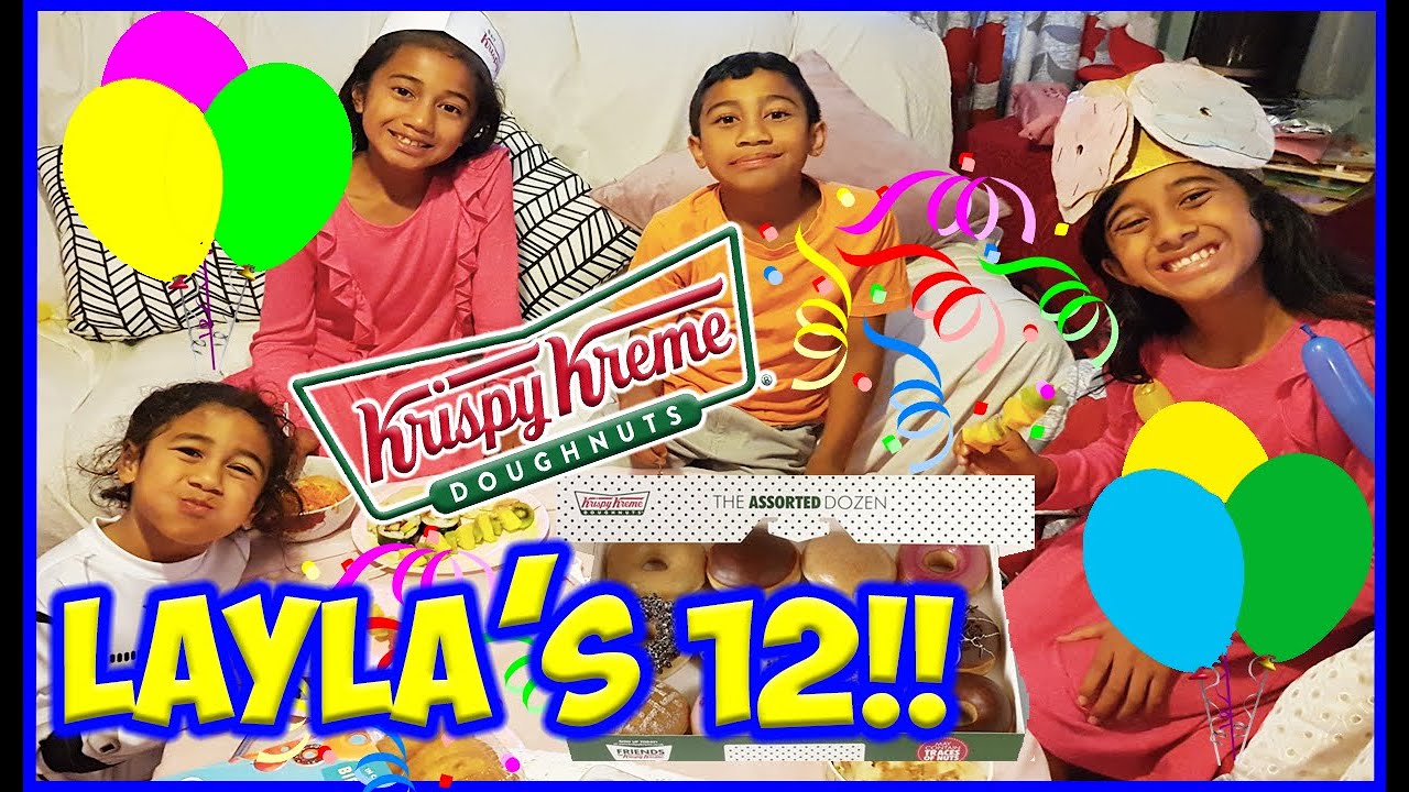 Turning 12! Birthday Party! Donuts! [Toys, Family Fun & Games by 7 ...