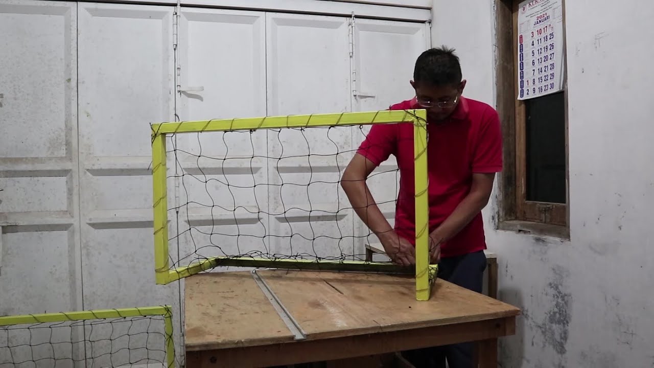 Membuat Gawang Mini Soccer - YouTube