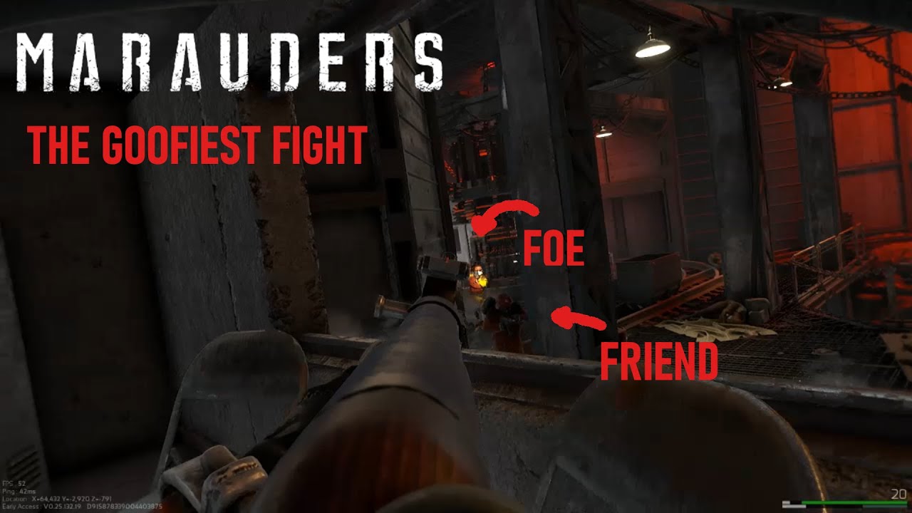 The GOOFIEST fight in Marauders - YouTube