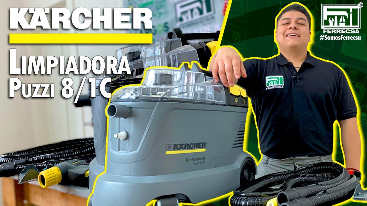 INCREÍBLE Lava-Aspiradora Puzzi 8/1C Kärcher - YouTube