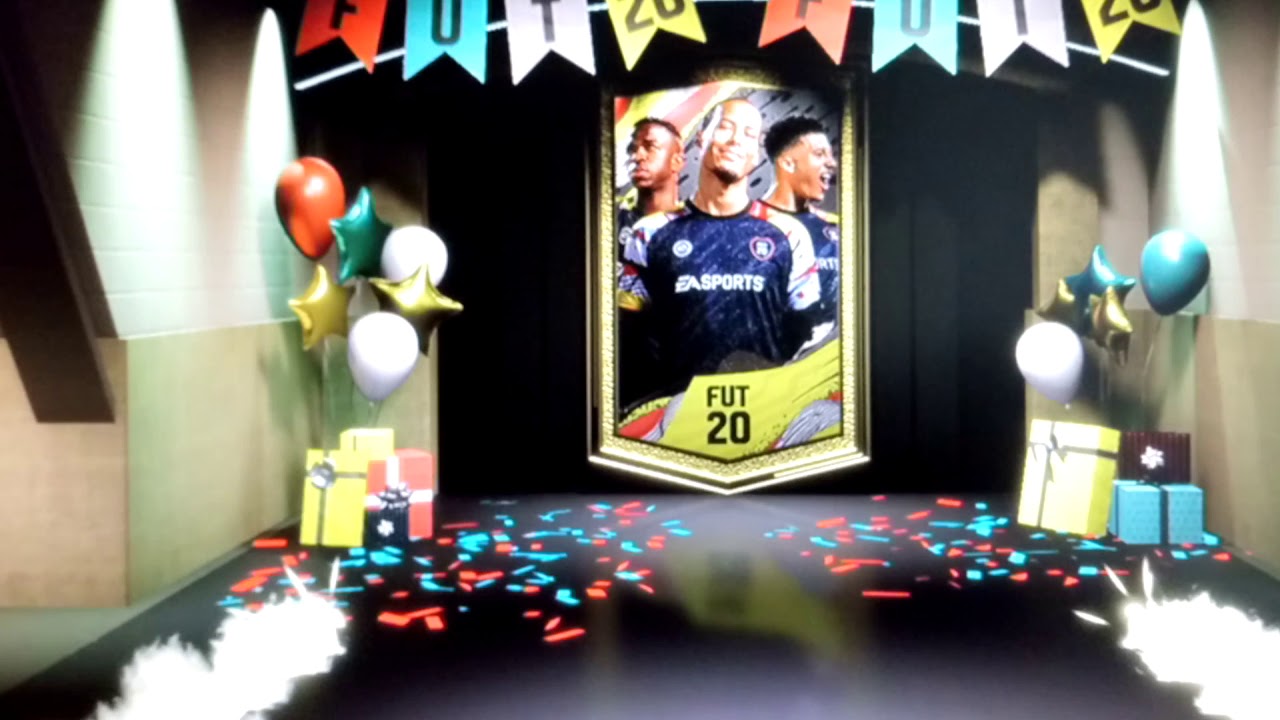 Fifa 20 500k lık oyuncu çıktı/FUT Birthday Party Pack - YouTube