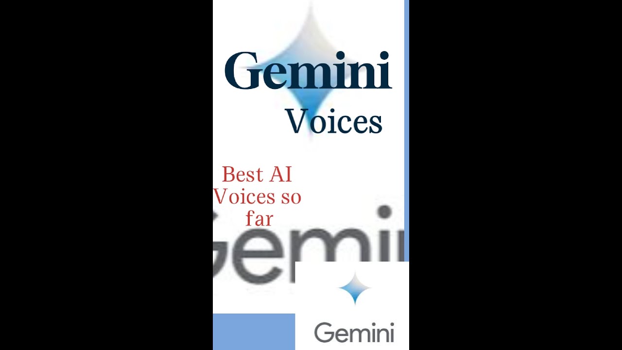 The Gemini Voice Options - YouTube