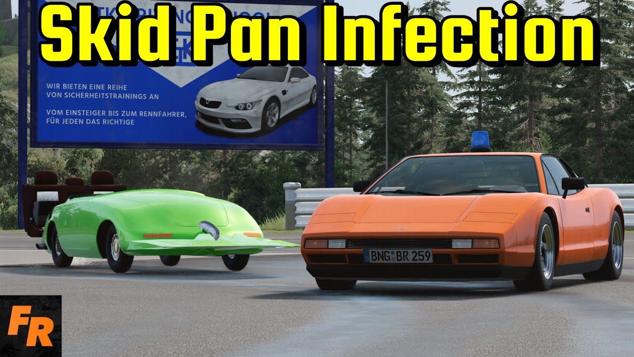 Skid Pan Infection! - BeamNG Drive - YouTube