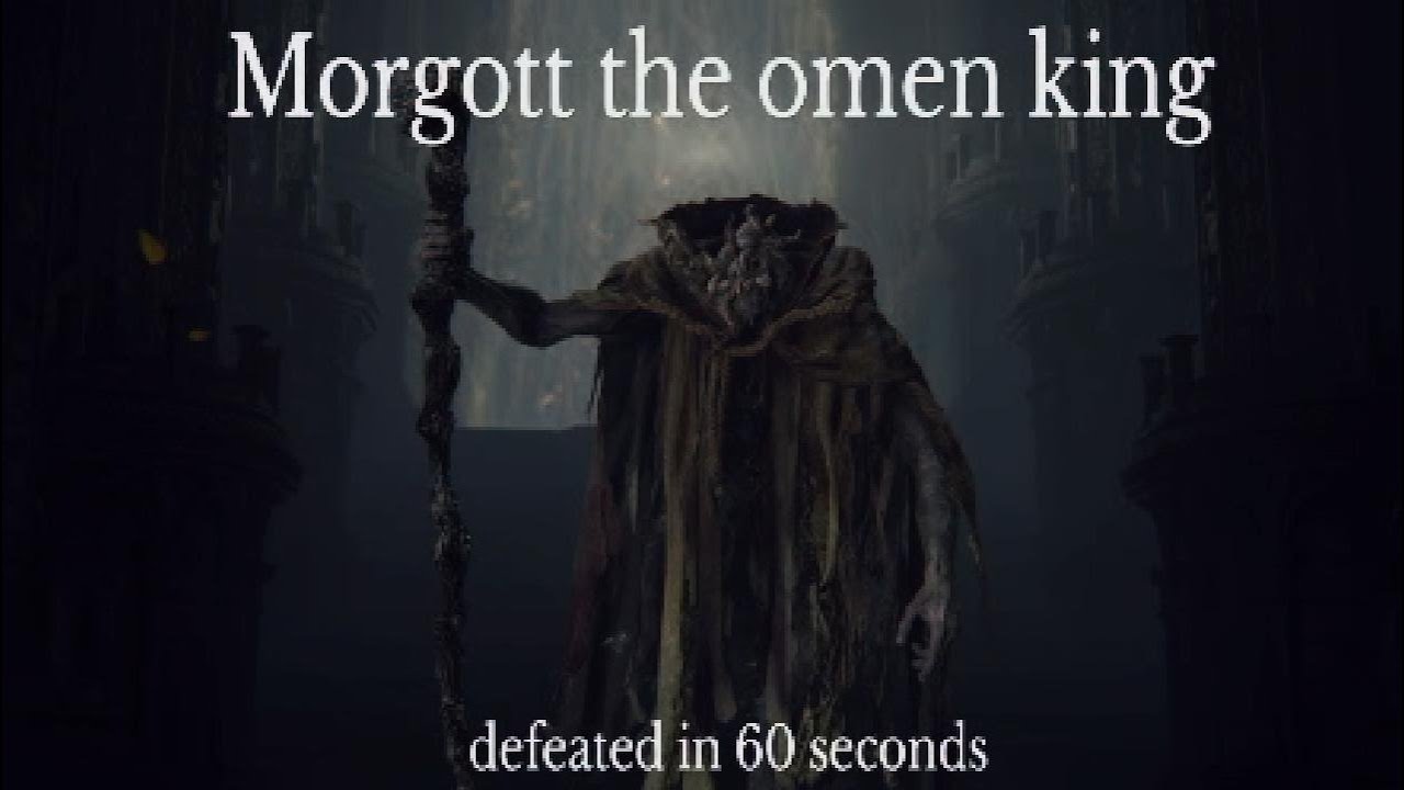 Morgott the Omen King - YouTube