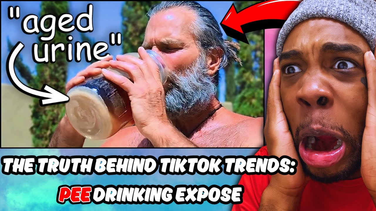 The Truth Behind TikTok Trends Pee Drinking Exposed - YouTube