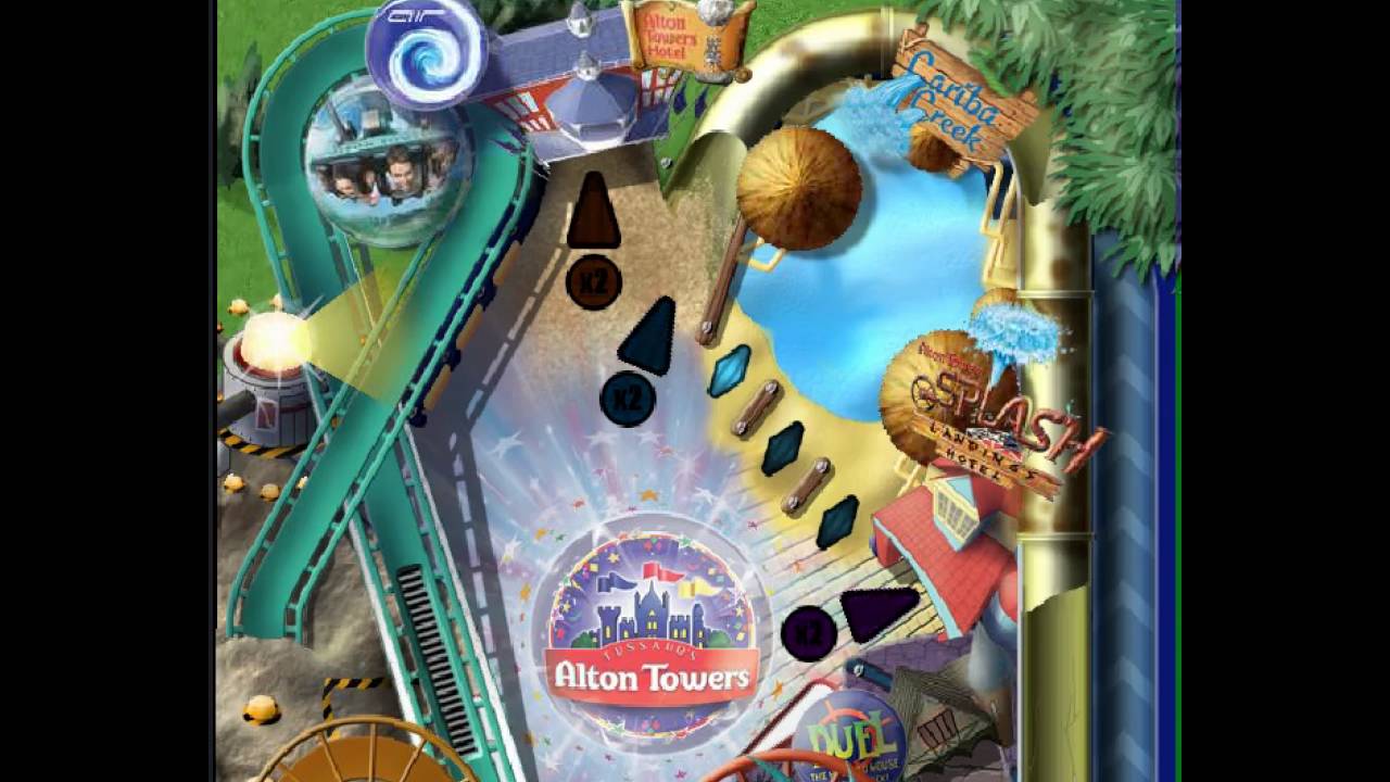 Spinball Whizzer (PC browser game) - YouTube
