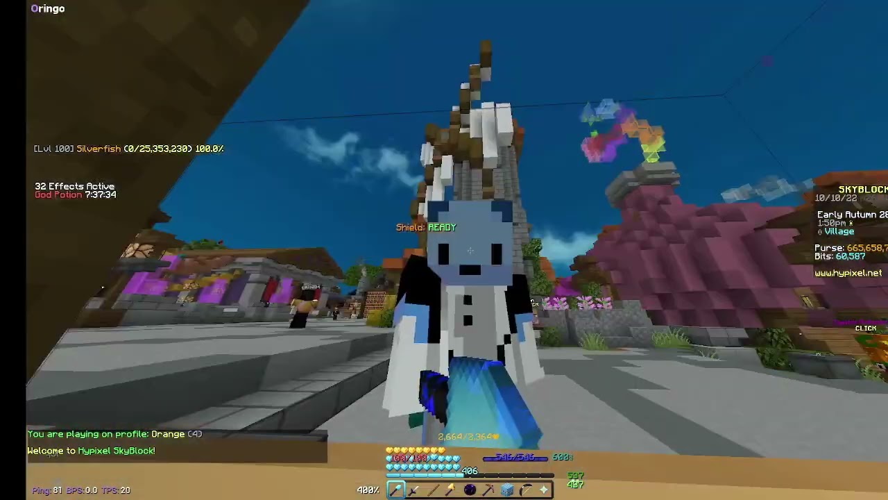 HOW TO FIND THE SEYMORE NPC (HYPIXEL SKYBLOCK) - YouTube