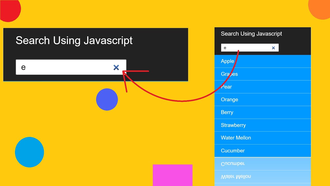 How To Make Search Bar In Html Search Box In Html Css Javascript How To Make Search Bar In Html Search Box In Html Css Javascript