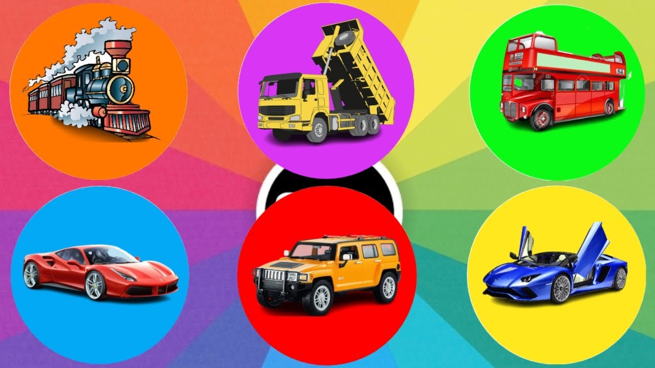 Toys Cars, Kereta Api, Mobil Balap Warna Merah, Mobil Balap Warna Biru ...