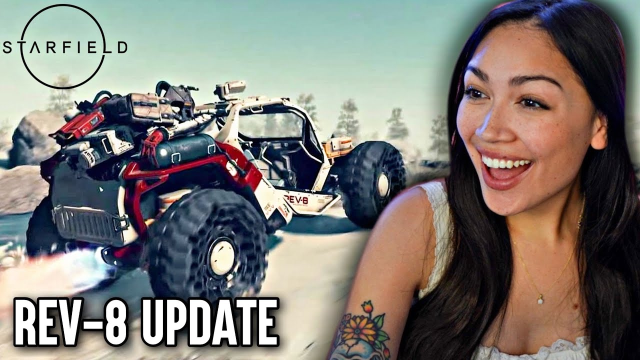 FIRST LOOK at Starfield's New LAND VEHICLE! - Starfield Gameplay (REV-8 ...
