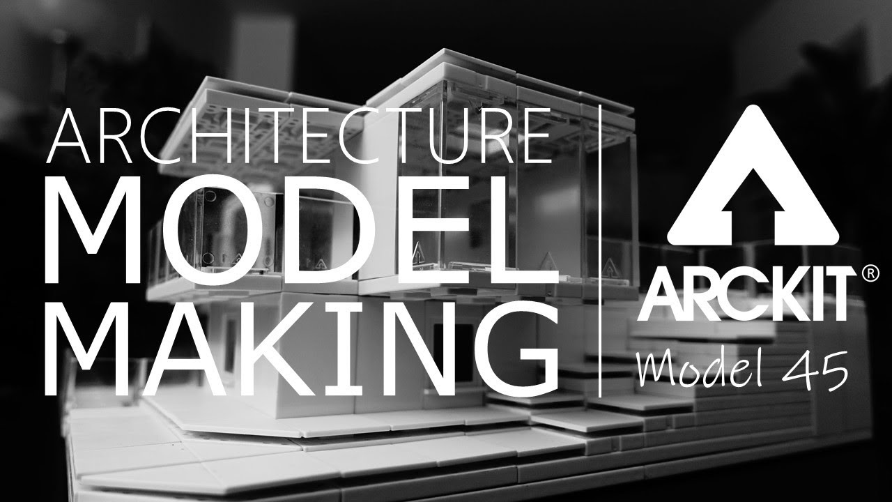 Architectural Model Making with ARCKIT - Model 45 - YouTube