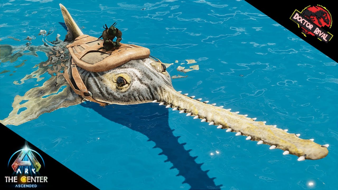 Additional Creatures: ONCHOPRISTIS || Ark The Center Ascended - YouTube