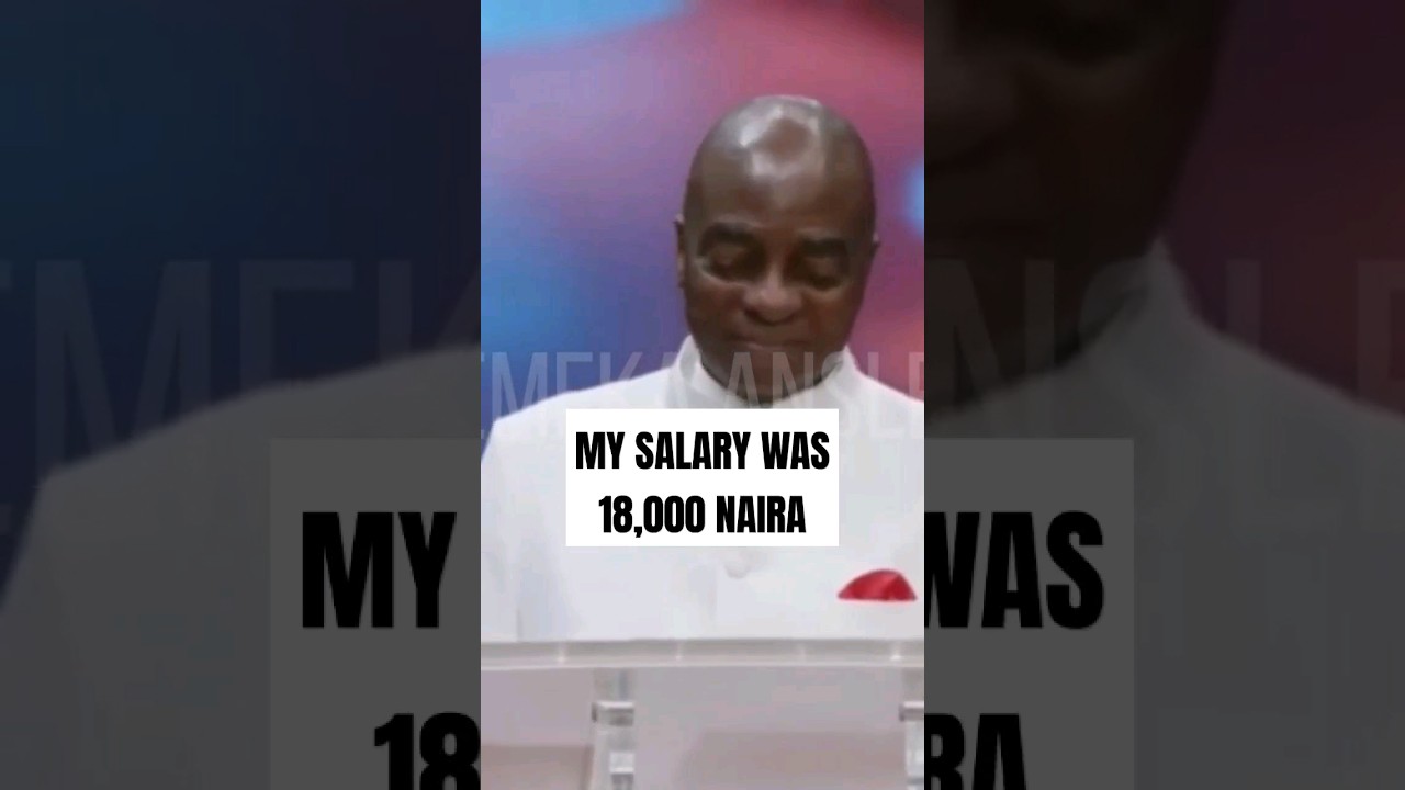 MY INCOME WAS EIGHTEEN THOUSAND IN A YEAR - BISHOP DAVID OYEDEPO - YouTube