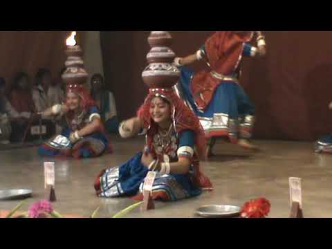 Best Rajasthani Folk Dance | Chirmi Dance |Traditional fire dance - YouTube