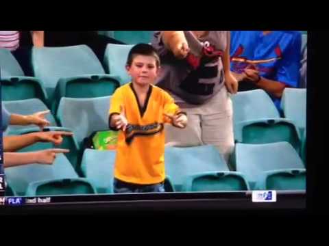 Boy crying for baseball - YouTube