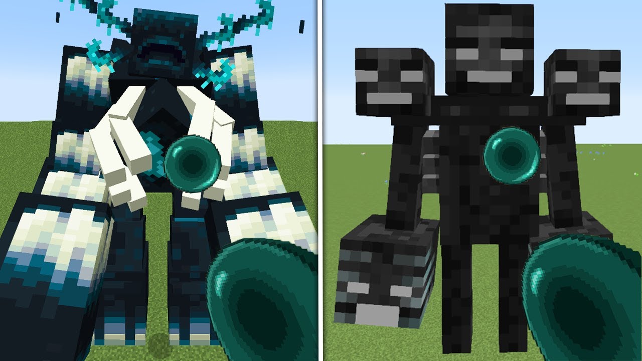 What's inside mobs and new bosses in Minecraft? - YouTube