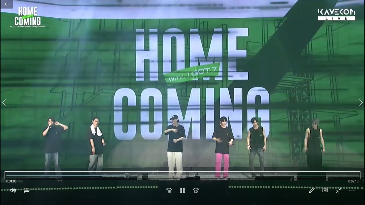 220522 GOT7 HOMECOMING 2022 FONCON “Stop stop it하지하지마” (GOT7) - YouTube