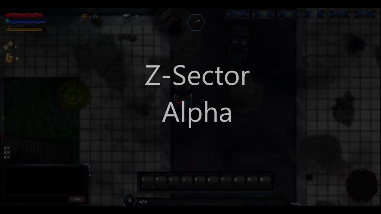Z-Sector The Zombie Apocalypse Browser MMORPG - YouTube