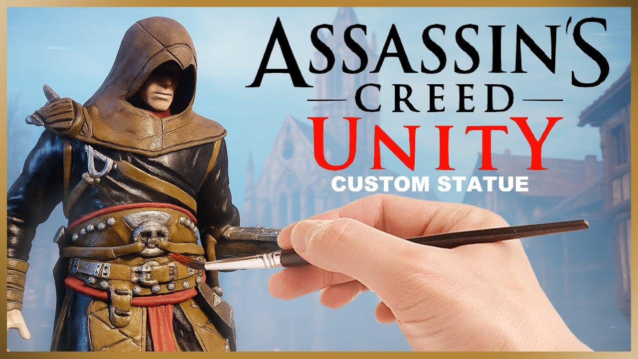 Thomas de Carnellion Assassin's Creed Unity Statue Custom Review - YouTube