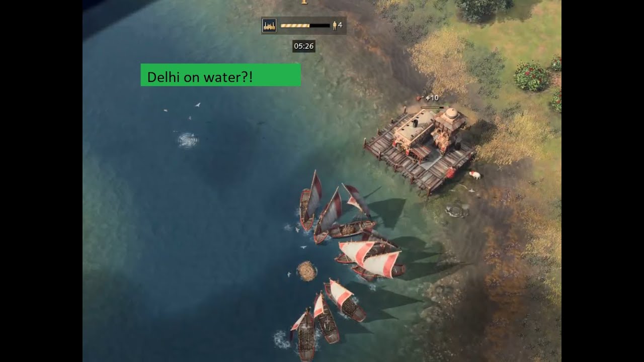 AOE 4/ Delhi build order guide - How to play water - YouTube