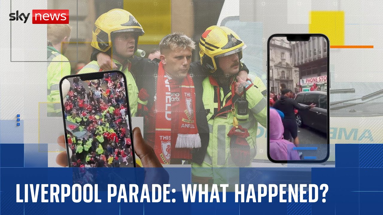 Celebration to chaos: How the Liverpool crash unfolded - YouTube
