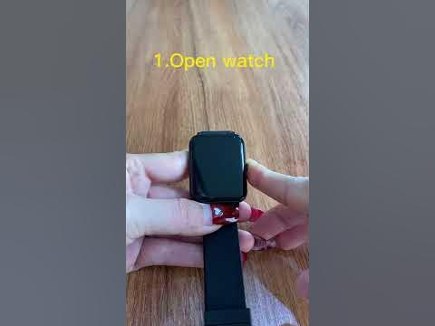 How to connect the smart watch to your phone ? #smartwatch #Amazon ...