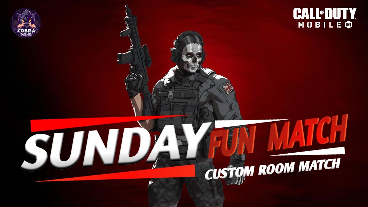 SUNDAY CUSTOM ROOM MATCHS #codm #callofduty - YouTube