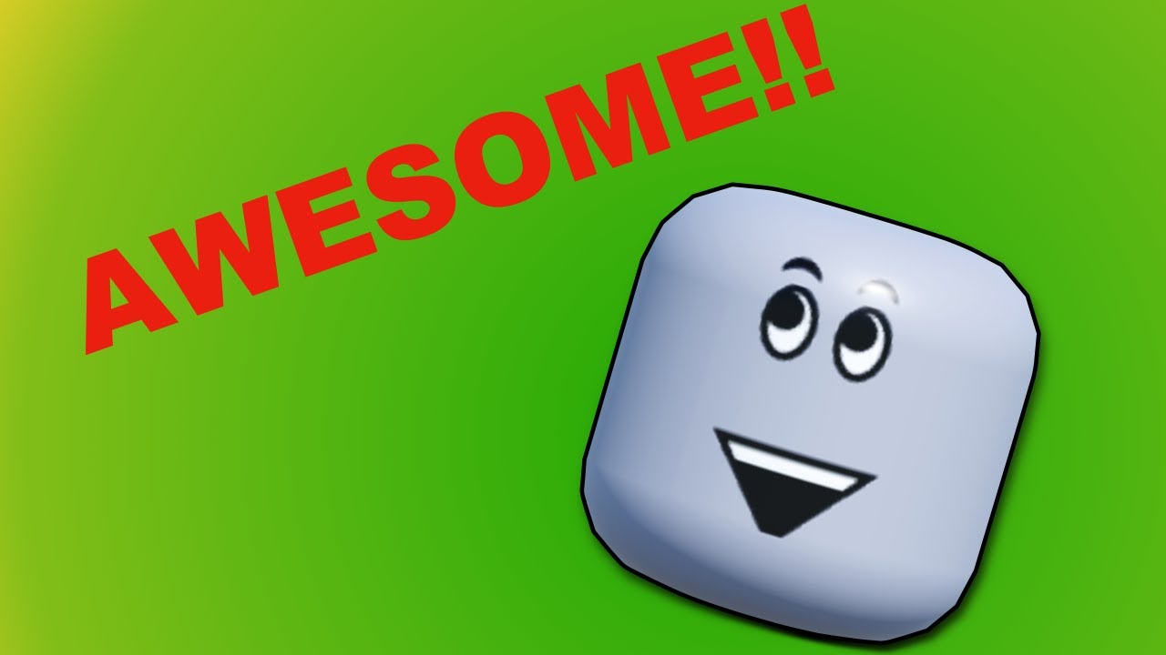 Roblox Awesome Face: Full History! - YouTube