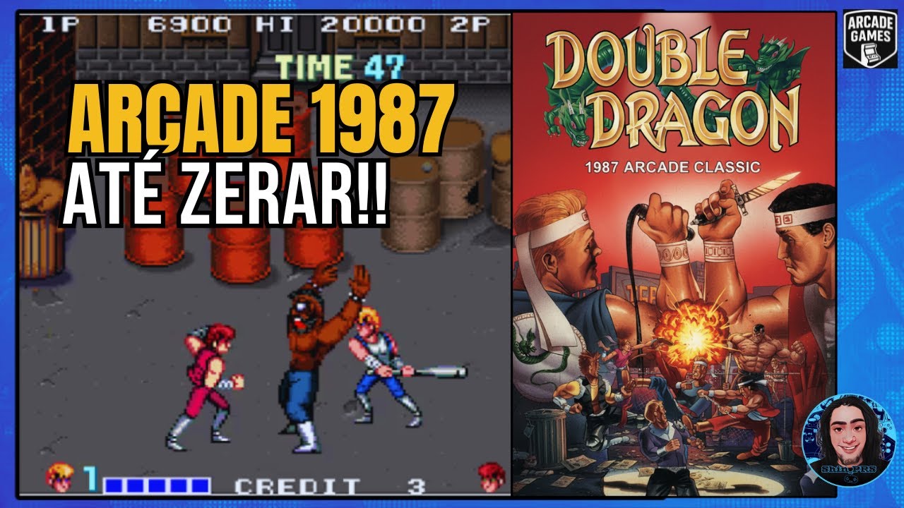 Double Dragon até o Fim! Versão Arcade Clássica – Gameplay Retrô - YouTube