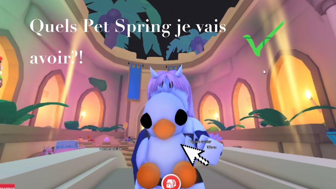 DERNIER JOUR DE SPRING quel pets je vais avoir !?//Roblox adopt me ...