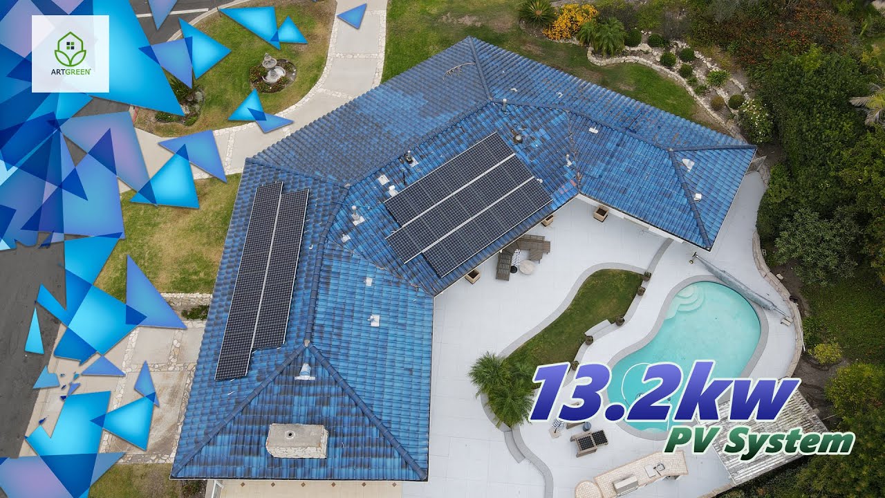 Solar PV Installation In Rancho Palos Verdes CA By ArtGreen ...