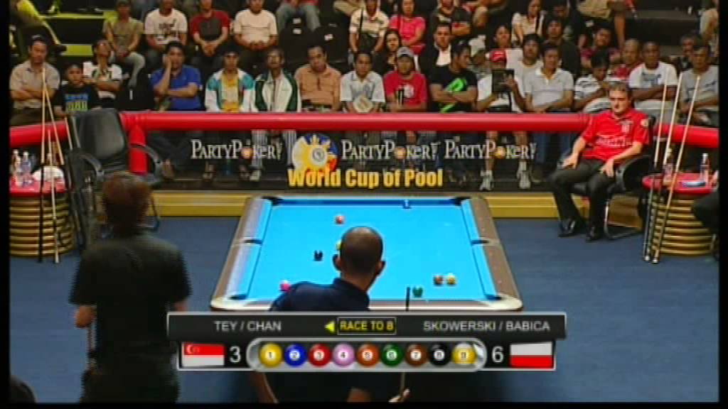 WORLD CUP OF POOL 2011 Poland vs. Singapore - YouTube