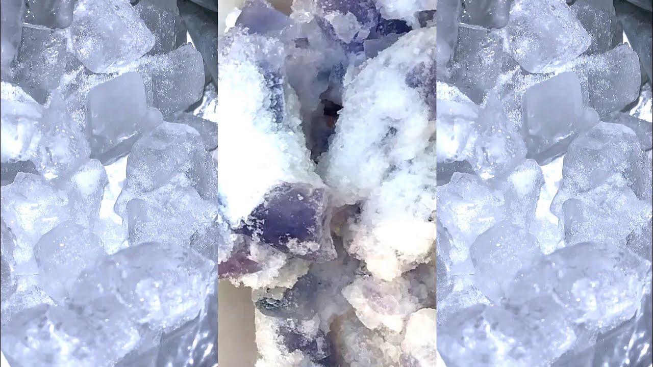 HARD ICE EATING / CRUSHED ICE. ICE EATING - YouTube