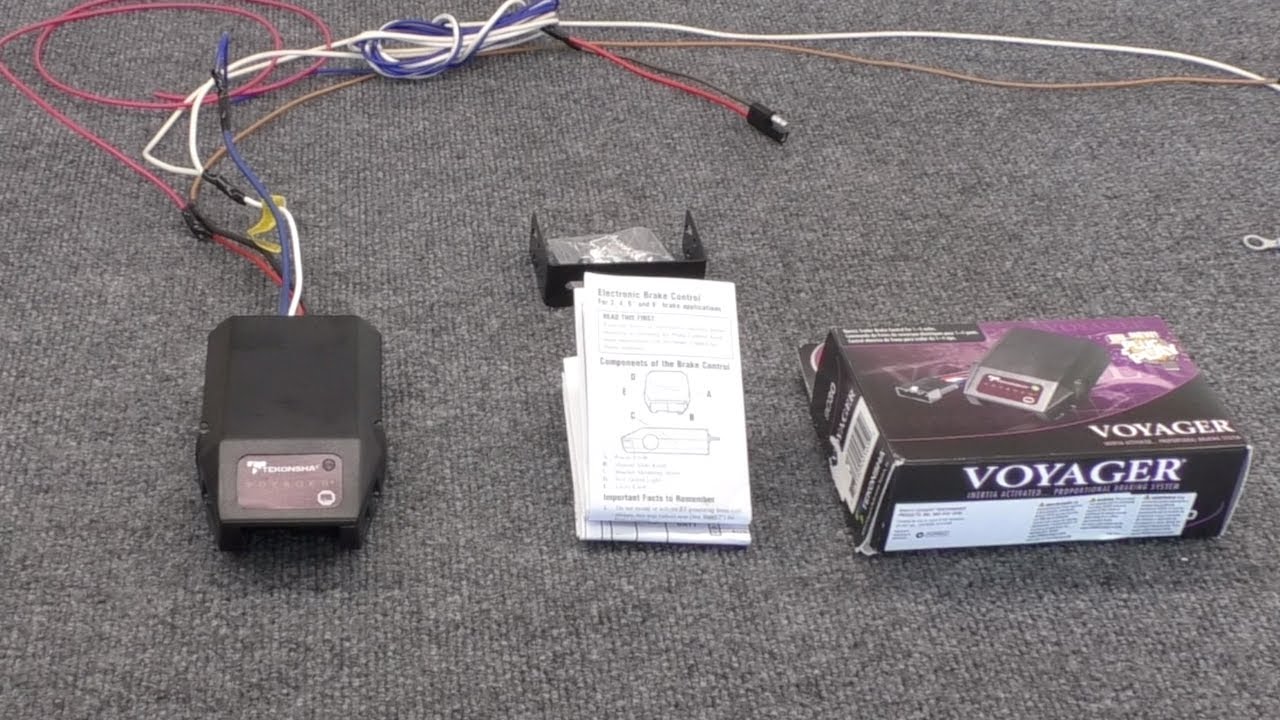 Motorcycle Camper Brake Controller Installation - YouTube