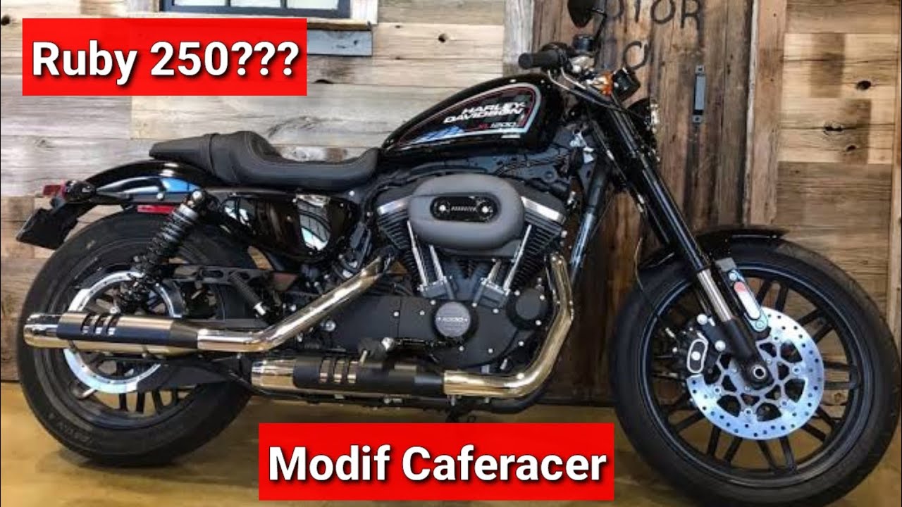 Ruby 250 modif Cafe racer - YouTube