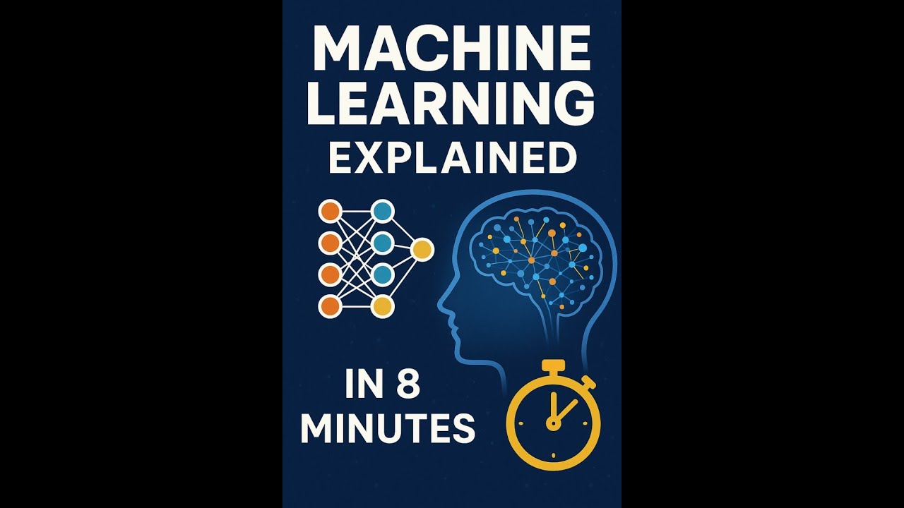 Machine Learning Explained in 8 Minutes - YouTube