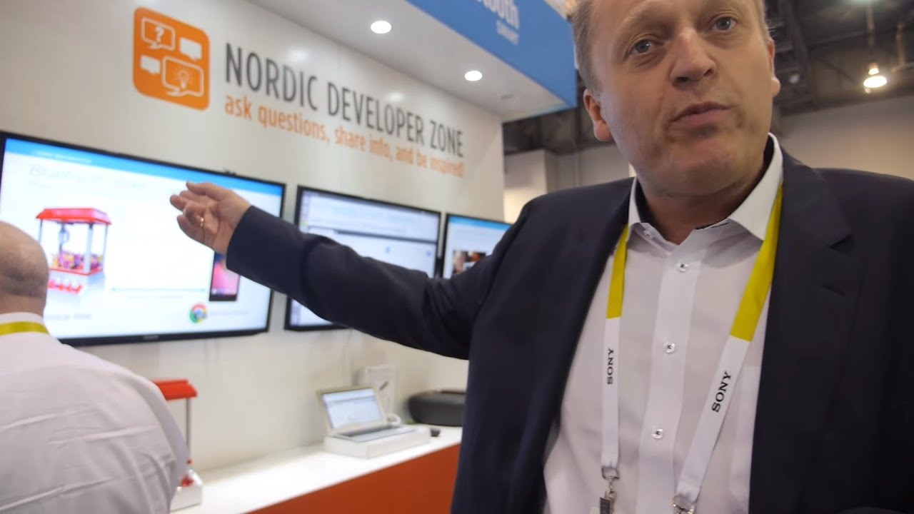 Svein-Egil Nielsen, CTO of Nordic Semiconductor, enabling wearables ...