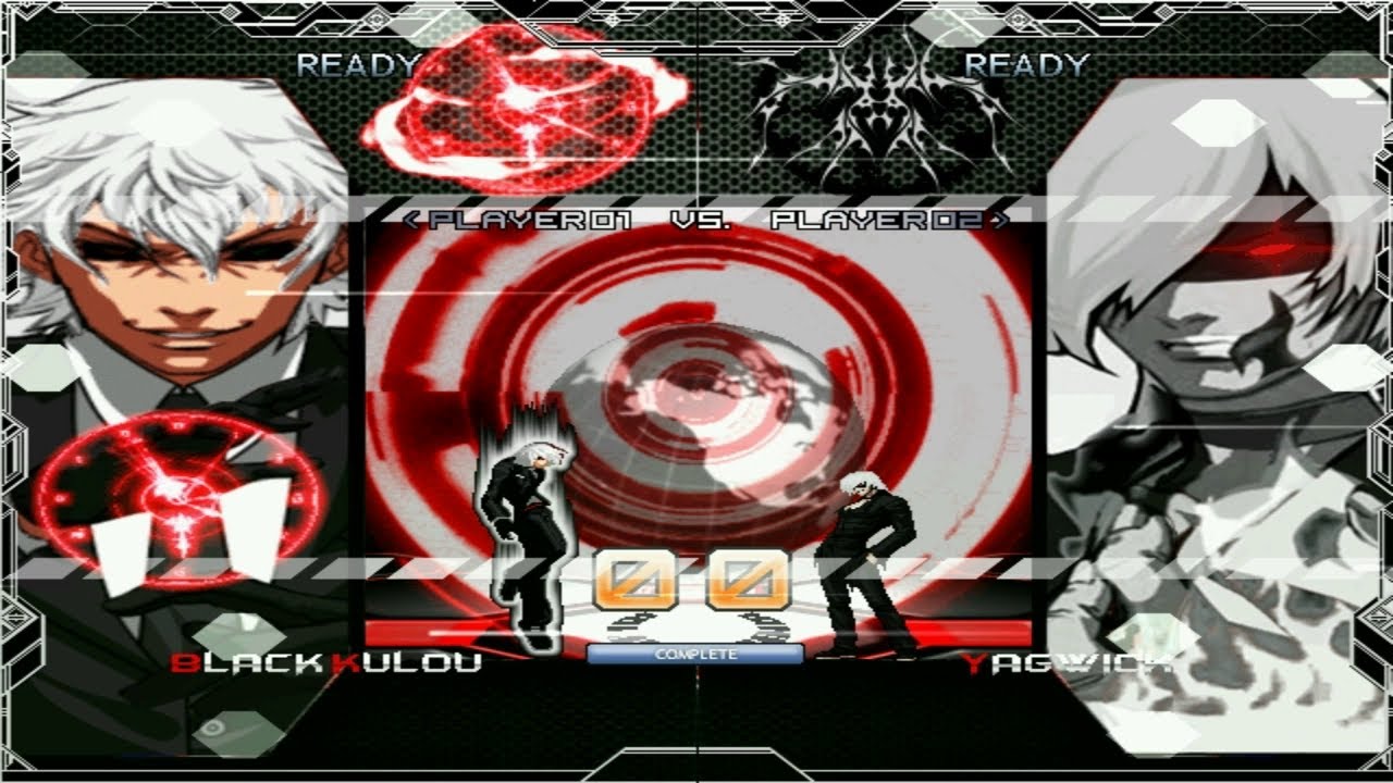 【KOF MUGEN】Black Kulou VS. Yagwick - YouTube