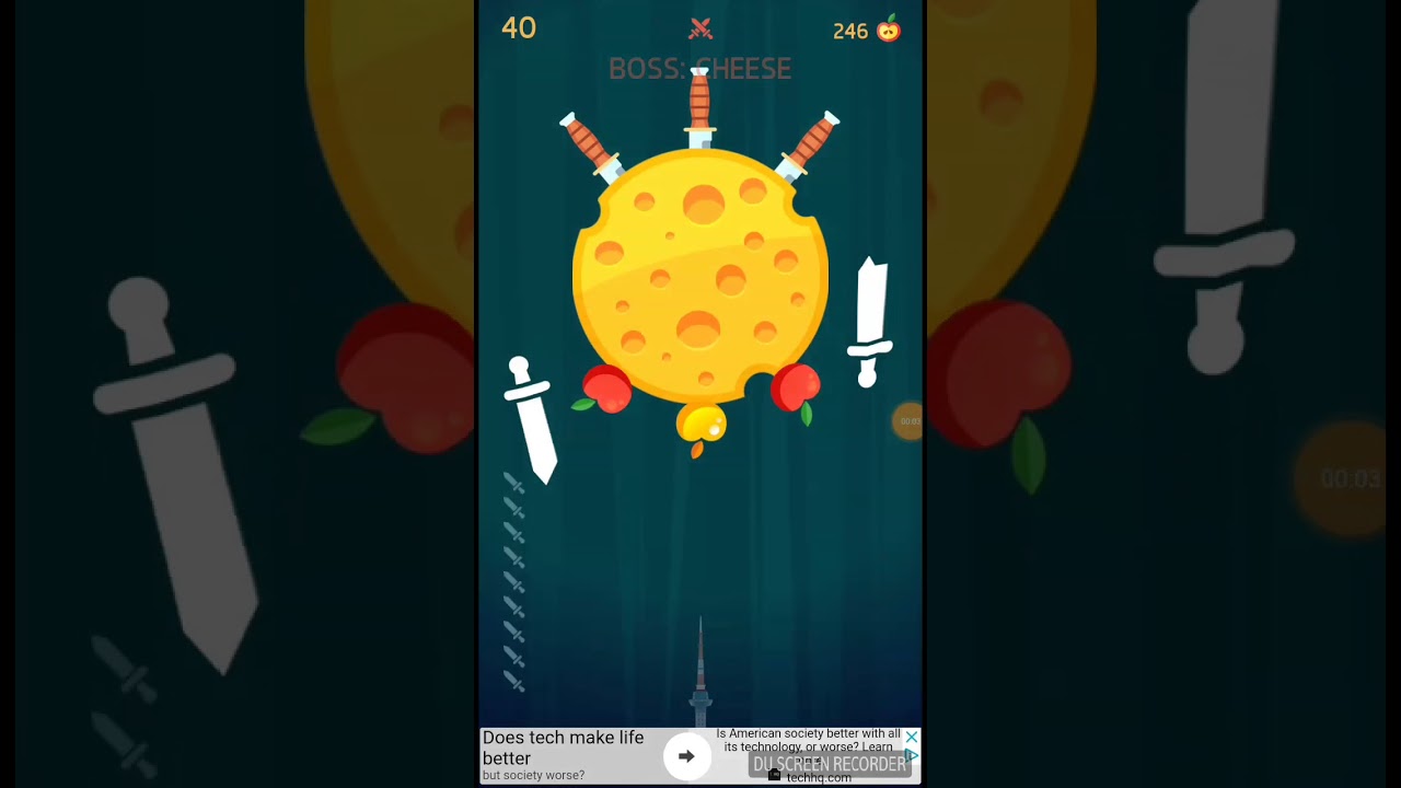 How to SMASH: Cheese BOSS! Knife Hit - YouTube