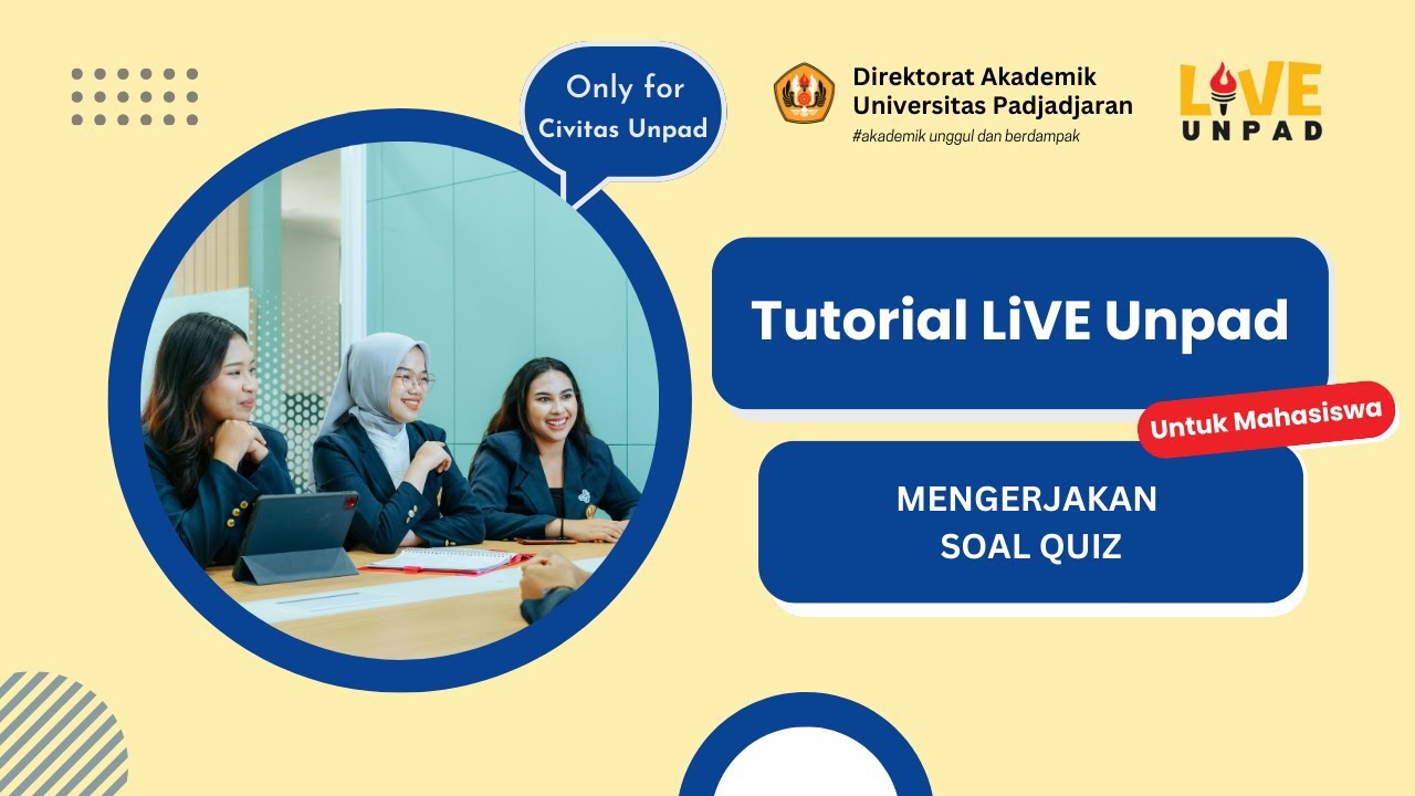 Cara Mengerjakan Soal Quiz di LiVE Unpad - YouTube