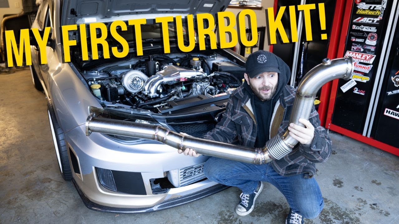 I Built My First Turbo Kit for my Subaru WRX Hatchback! - YouTube